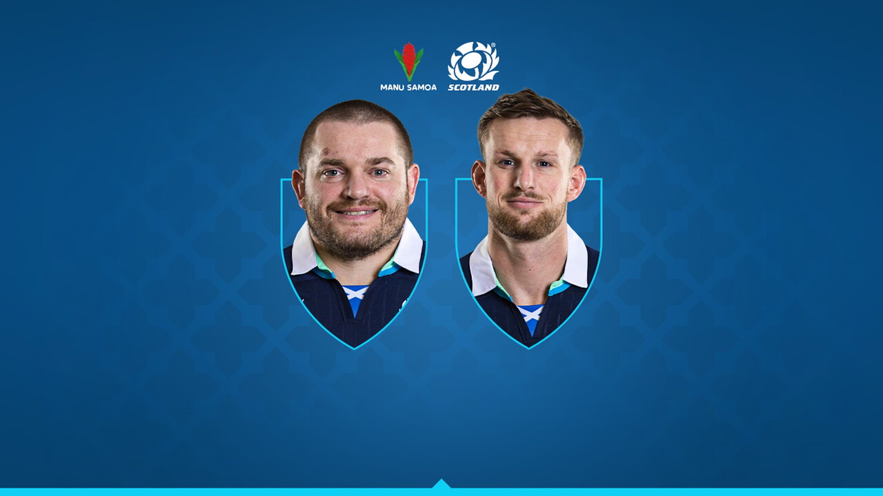Hutchinson and Millar Mills start for Scotland against Samoa ...