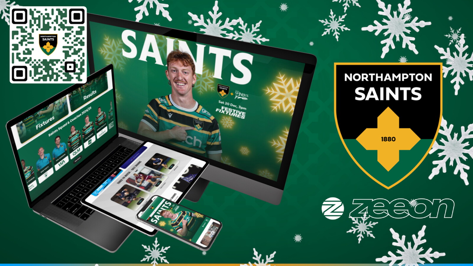 Matchday Programme // Saints vs Sale Sharks | Northampton Saints