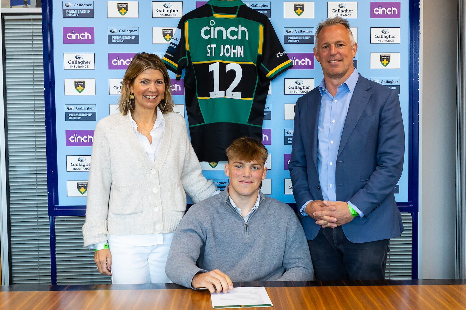 Saints announce Senior Academy intake for 2025/26 season | Northampton ...
