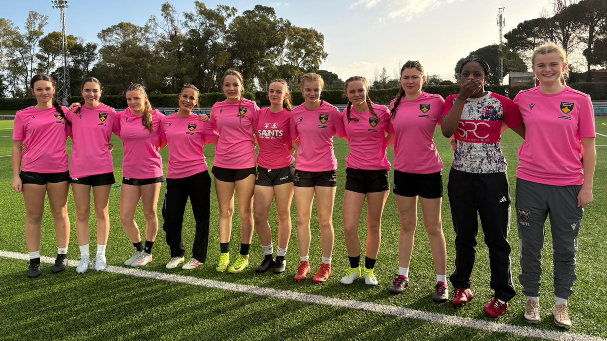 Sevens team formed at Saints’ residential camp tackles European ...