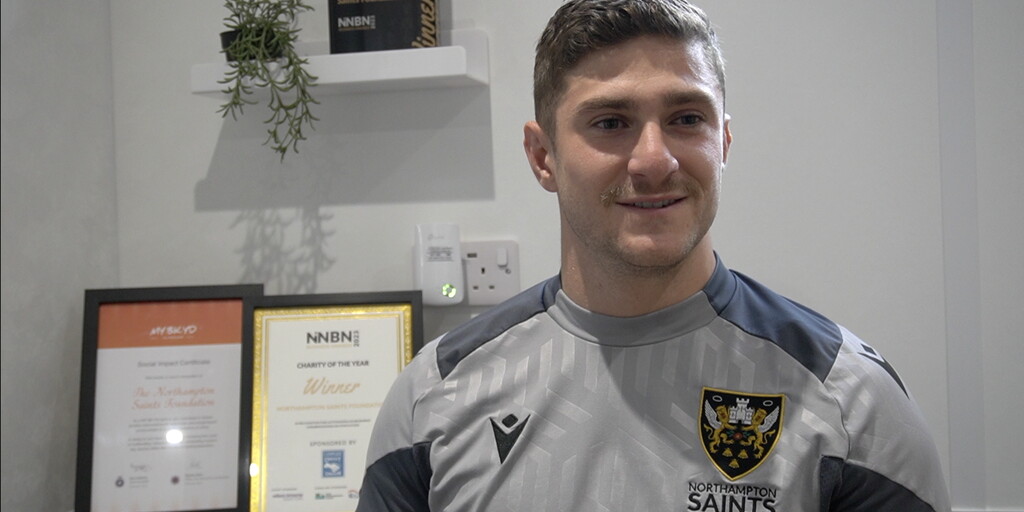 James Grayson remains committed to ambassador role | Northampton Saints ...