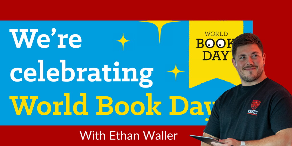 Foundation celebrate World Book Day with Ethan Waller | Northampton ...