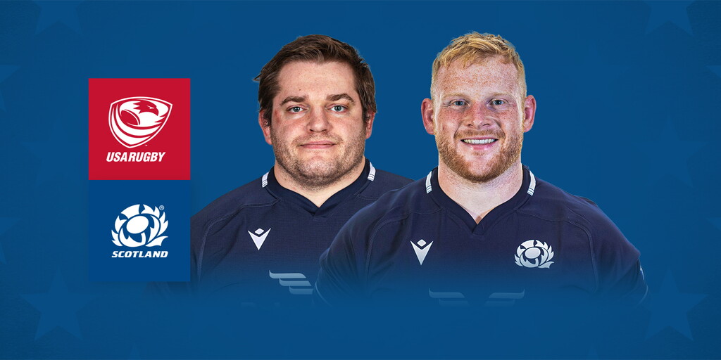 Smith and Millar Mills feature for Scotland against USA | Northampton ...