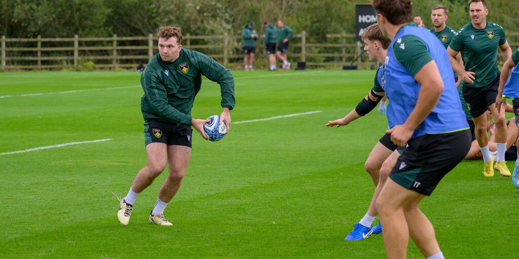 Makepeace-Cubitt debuts for Saints against Bristol Bears | Northampton ...